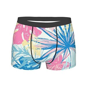 351 Boxer da Uomo Palma, Fan Palm, Monstera, Foglia di Banana in Stile ...