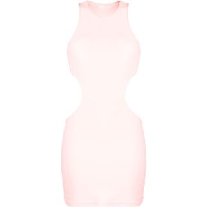 Reina Olga Abito corto con cut-out - Rosa - Stileo.it