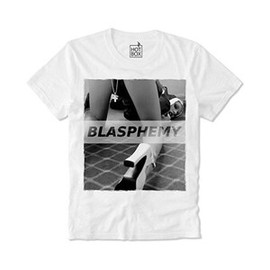 ERSAN T-Camicie e T-Shirt Blasphemy Nun Hot Cross Church Satan Satanism ...