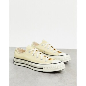 Converse - Chuck 70 Low - Sneakers basse tela color crema - CREAM ...