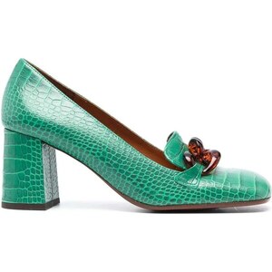 Chie Mihara Pumps Ranja 75mm in pelle - Verde - Stileo.it