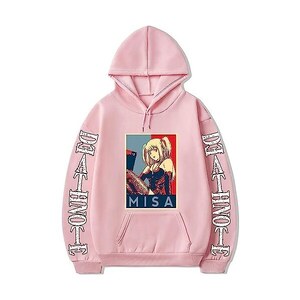 Baiyun Anime Death Note Hoodies Misa Amane Pullover Misa Misa Top Death ...