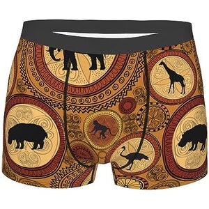 MOBYAT Boxer da uomo con elefante animale africano novità boxer ...