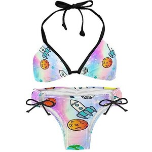 suojapuku Bikini da Donna,Costume da Bagno a Due Pezzi,Modello di ...