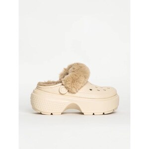 Crocs 208546 Ciabatta platform con pelo interno - Stileo.it