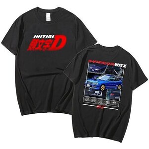 XSLGOGO Manga Initial D T-Shirt Takumi Fujiwara Top Bunta Fujiwara Tee ...