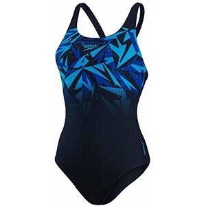 Speedo Hyperboom Placement Muscleback Costume Intero, True Navy/Blue ...