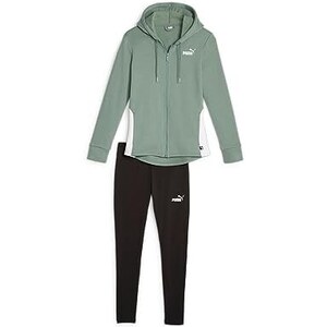 PUMA Tuta Metallica FL Pista, Eucalipto, S Donna - Stileo.it