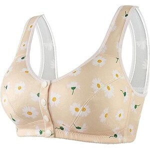 SmamZ per Le Donne Senza Filo Intimo di Cotone Chiusura Frontale ...