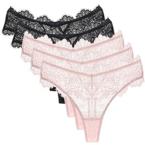 Necalisi Mutande da donna in cotone pizzo perizoma panties slip ultra ...