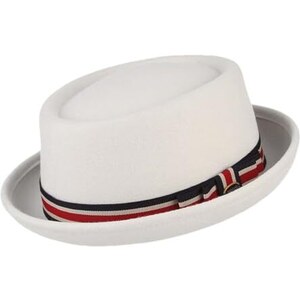 Aoleaky Cappello da uomo in feltro di lana pork pie, cappello da uomo ...