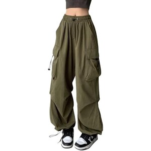 shownicer Y2k Pantaloni Cargo Donna Wita Bassa Cargo Pants Streetwear ...