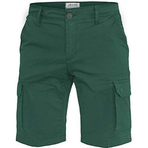 Groowe Bermuda Uomo Cotone Made in Italy 2 Modelli Vari Colori (Verdone ...