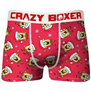 Kalan LP Crazy Boxer Spongebob Squarepants Santa Boxer Briefs for Men ...