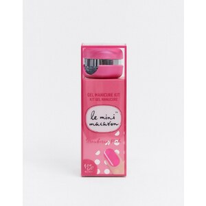 Le Mini Macaron - Kit con smalto in gel - Strawberry Pink-Rosa - Stileo.it