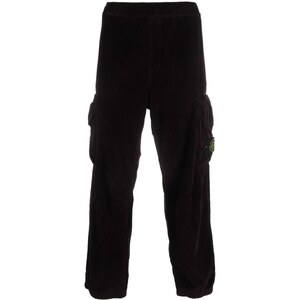 Stone Island Cargo a coste con applicazione Compass - Viola - Stileo.it