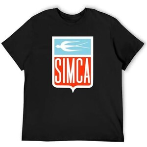 bagno Simca Logo French Automaker Car Aronde Ariane T Shirt Black S ...