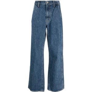 SLVRLAKE Jeans Grace a gamba ampia - Blu - Stileo.it