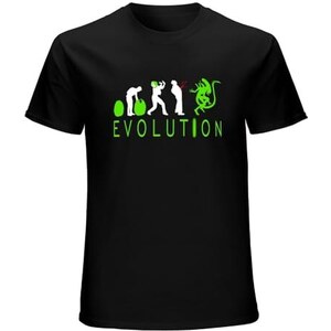 EAtsia Evolution of Alien Chest Burster Covenant Fan Sci-Fi T-Shirt ...