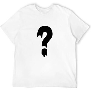 Quem Gravity Falls SOOS Question Mark KingDeng Men T Shirt White S ...