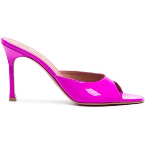 Amina Muaddi Mules Alexa 90mm - Viola - Stileo.it