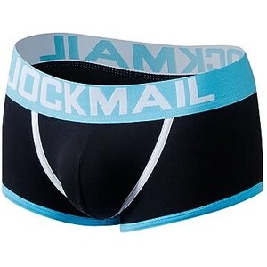 JOCKMAIL Boxer da uomo in cotone intimo Jockstrap Bottomless Mens ...