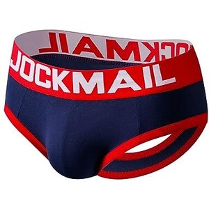 JOCKMAIL Boxer da uomo in cotone intimo Jockstrap Bottomless Mens ...
