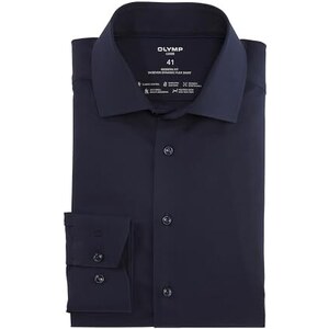 OLYMP Camicia da lavoro da uomo, a maniche lunghe, Luxor 24/Seven ...