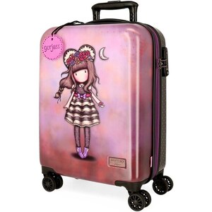 Santoro Gorjuss Frida 3627021 Trolley Cabina 55 Cm 4 Ruote Rigido Rosa ...