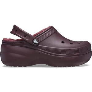 Crocs Classic Platform Lined Clog W Dark Cherry Bordeaux 41-42 - Stileo.it