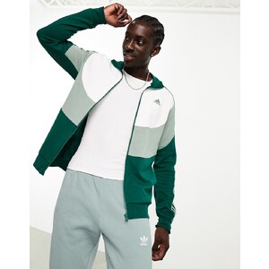 adidas performance adidas Training - Tuta sportiva colorblock verde e ...