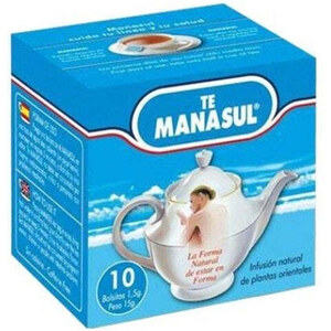 Manasul Tea Sachets Infusion 10 Sachets - Stileo.it