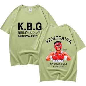 flowereyes Hajime No Ippo KBG Pattern T-Shirts Ippo Makunouchi Tee ...