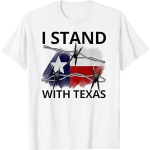 I Stand With Texas, I Support Texas Tees I Stand With Texas Flag Stati ...