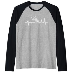 Gamer EKG heartbeat, funny EKG heartline Gamer Gamer ECG battito ...