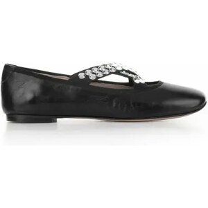 Ballerina Queen Bee nera con strass - Taglia 36 - Casadei - Stileo.it