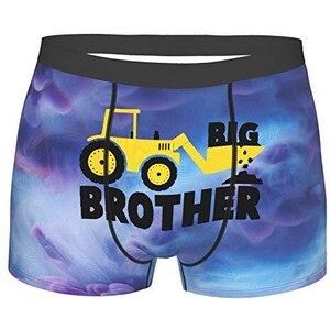Ireser Boxer da uomo con scritta "Big Brother" per trattore, comodi e ...