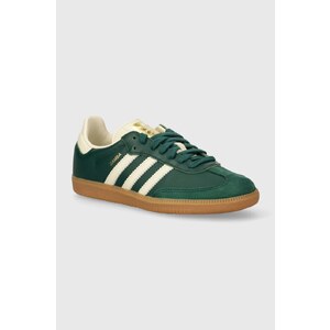 adidas Originals sneakers in pelle Samba OG W colore verde IE0872 ...