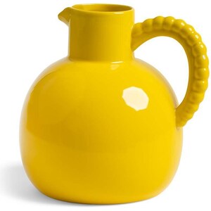&k amsterdam brocca Jug Perle Yellow - Stileo.it