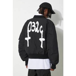 032C giacca bomber 'Mayhem' Bomber Jacket uomo colore nero SS24-W-4010 - Stileo.it