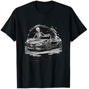 Sci Fi Auto Cars Co. - JDM Japanese Car Art JDM Skeleton Chilling NSX ...
