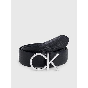 CALVIN KLEIN CK LOGO BELT 3.0 PEBBLE - Stileo.it