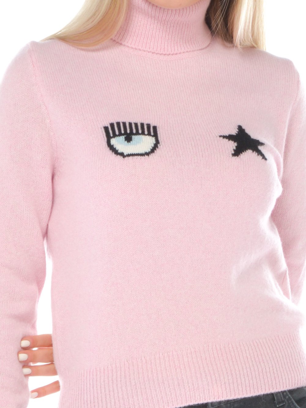 Chiara Ferragni Maglia Donna Rosa. Female - Stileo.it