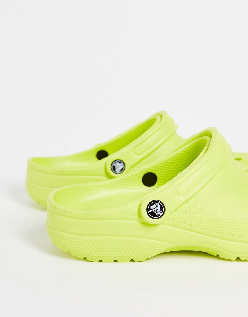 Crocs - Classic Clog - Zoccoli classici color limone-Verde - Stileo.it