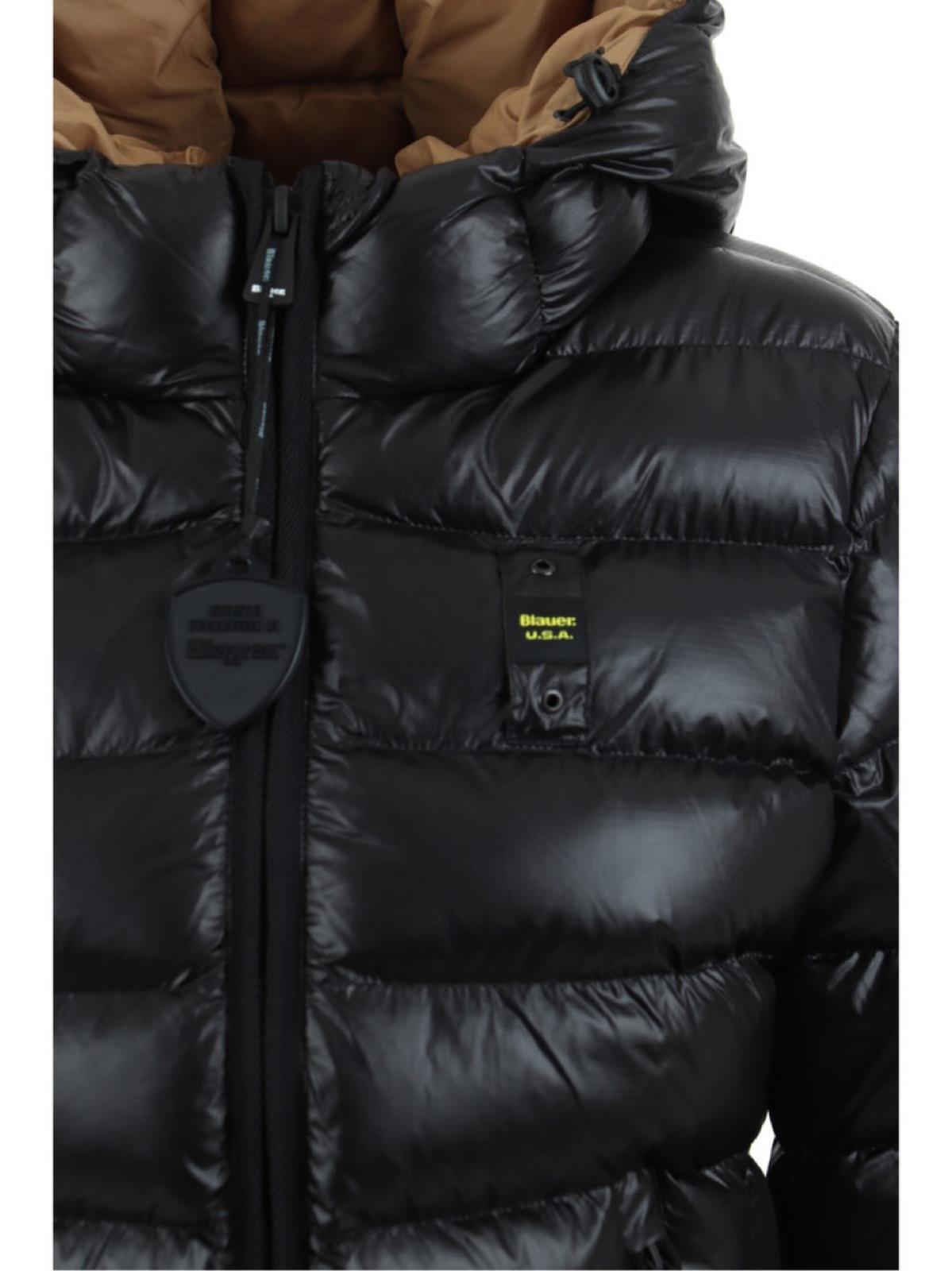 Blauer Giubbino Donna Piumino In 100% Nylon E Imbottitura Sorona Aura 22wbldc02145-005958 ...