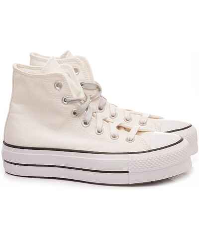 Scarpe invernali Chucks con plateau nude da donna, Inverno 2024/2025 - Stileo.it