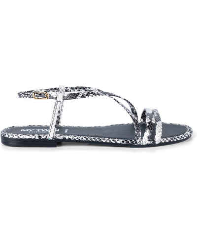 Sandali estivi Materiali sostenibili bianchi e neri, Inverno 2024/2025 ...