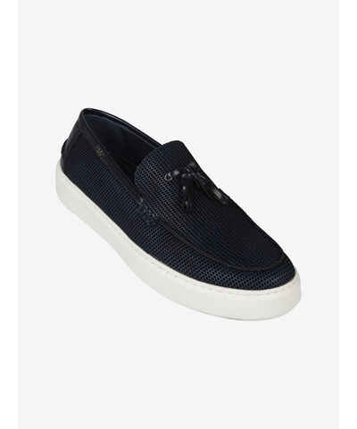 Mocassini Materiali sostenibili bianchi e neri da uomo, Inverno 2025/ ...