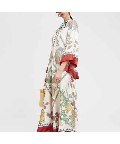 Vestiti primaverili di seta a maniche lunghe da donna LA DOUBLE J ...