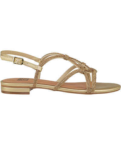 Sandali eleganti oro da donna, Estate 2026 - Stileo.it